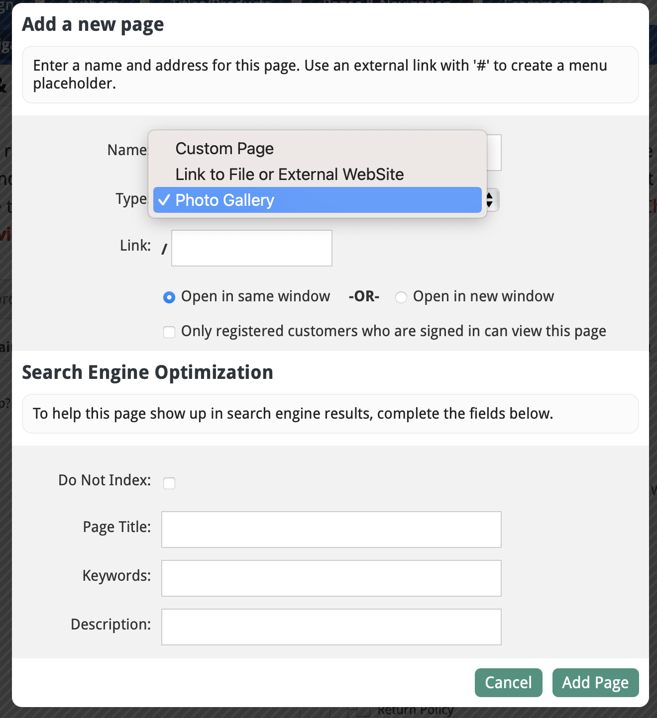 Using Pub Site's Gallery Feature - Pub Site Help